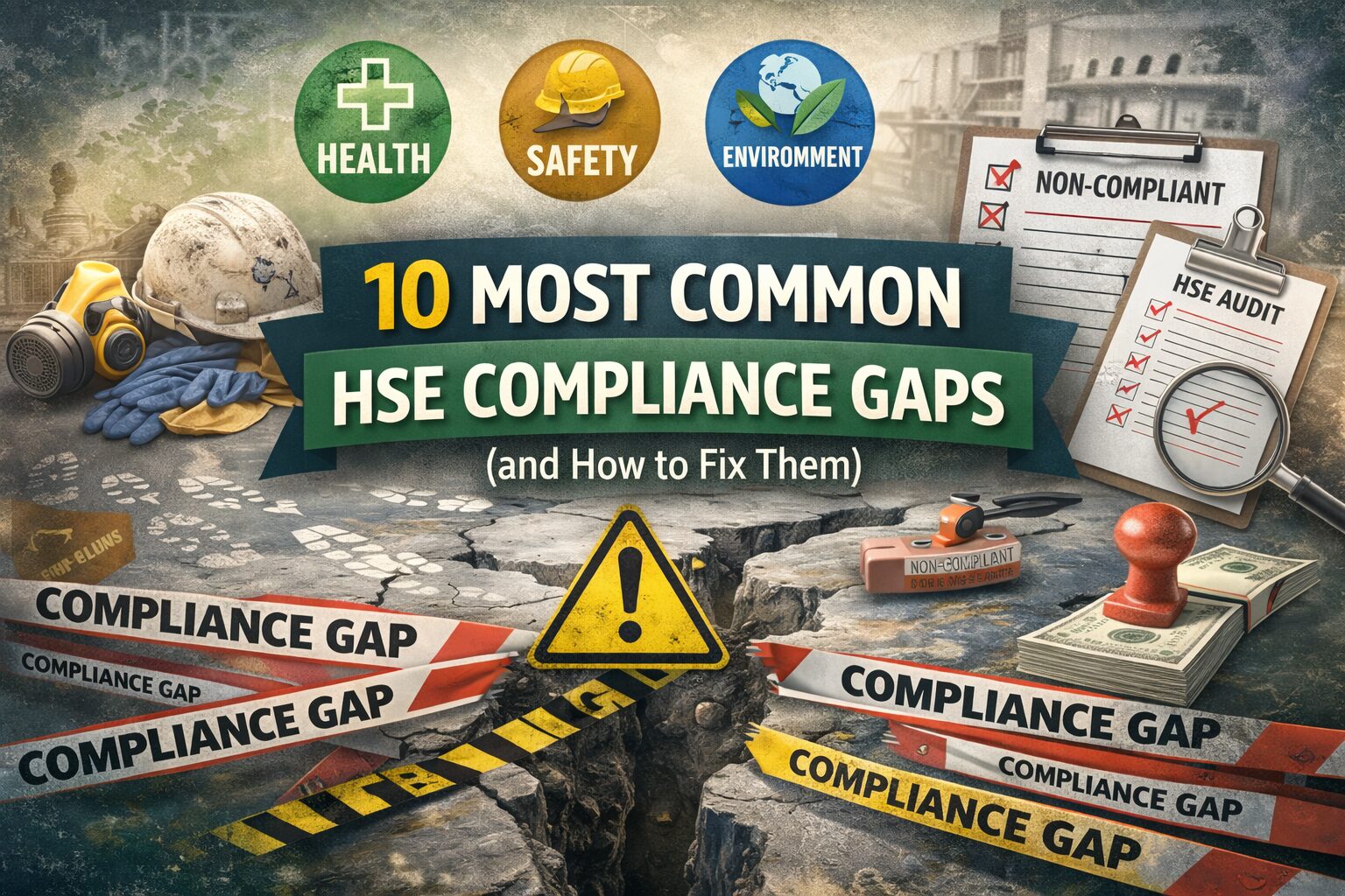 10 Most Common HSE Compliance Gaps in Pakistani Industries | Grow Safe HSE